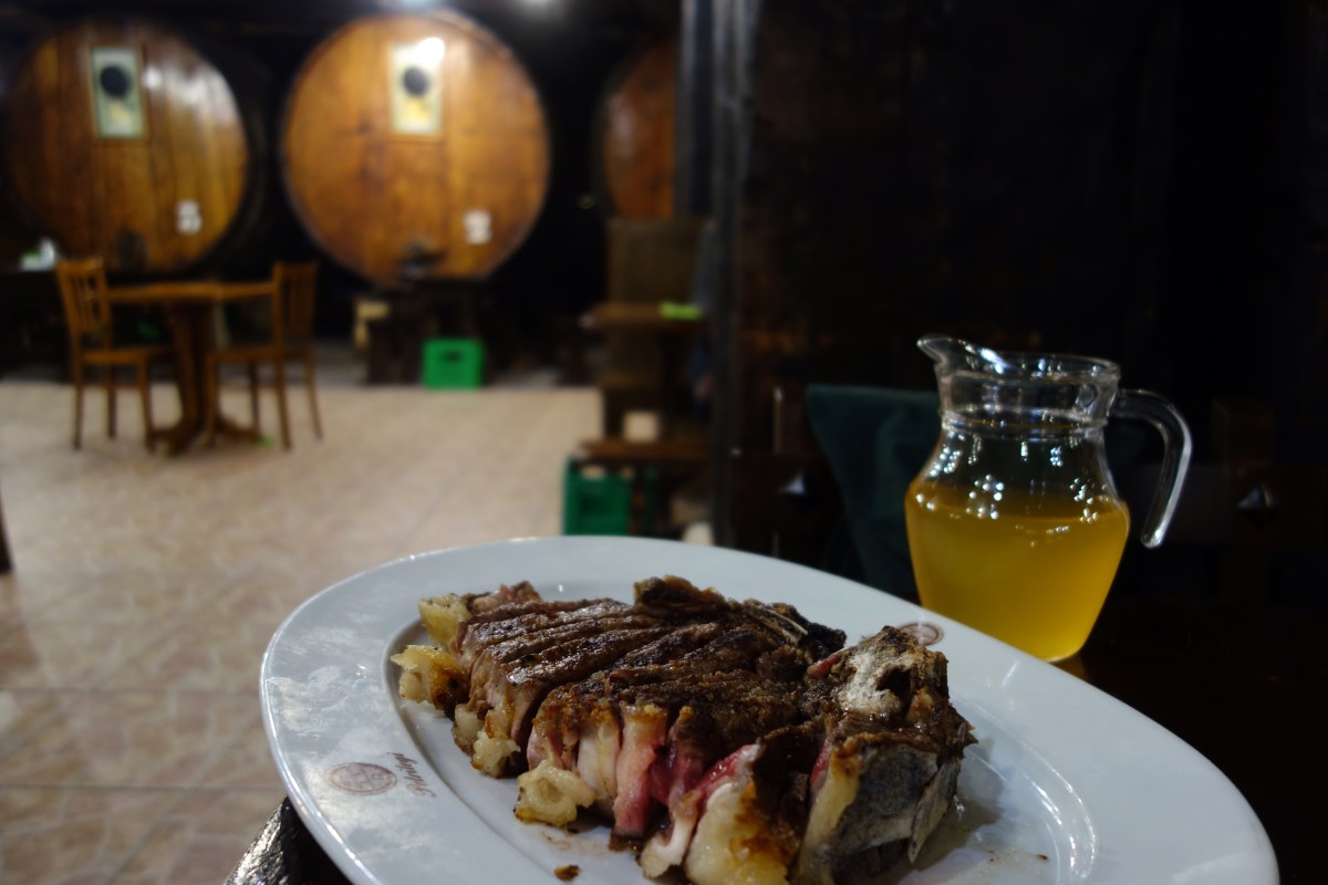 Txuleta and Cider at Petritegi Sagardotegia in Basque Country | That ...